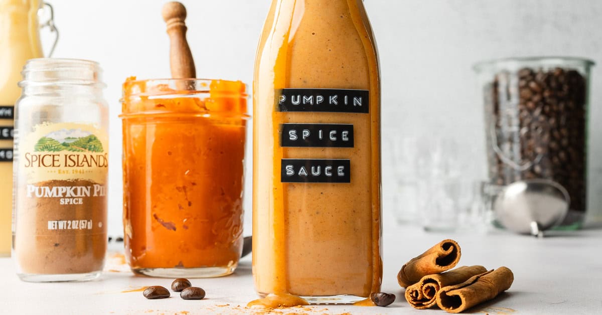 Best Pumpkin Spice Sauce Recipe! Just like Starbucks!