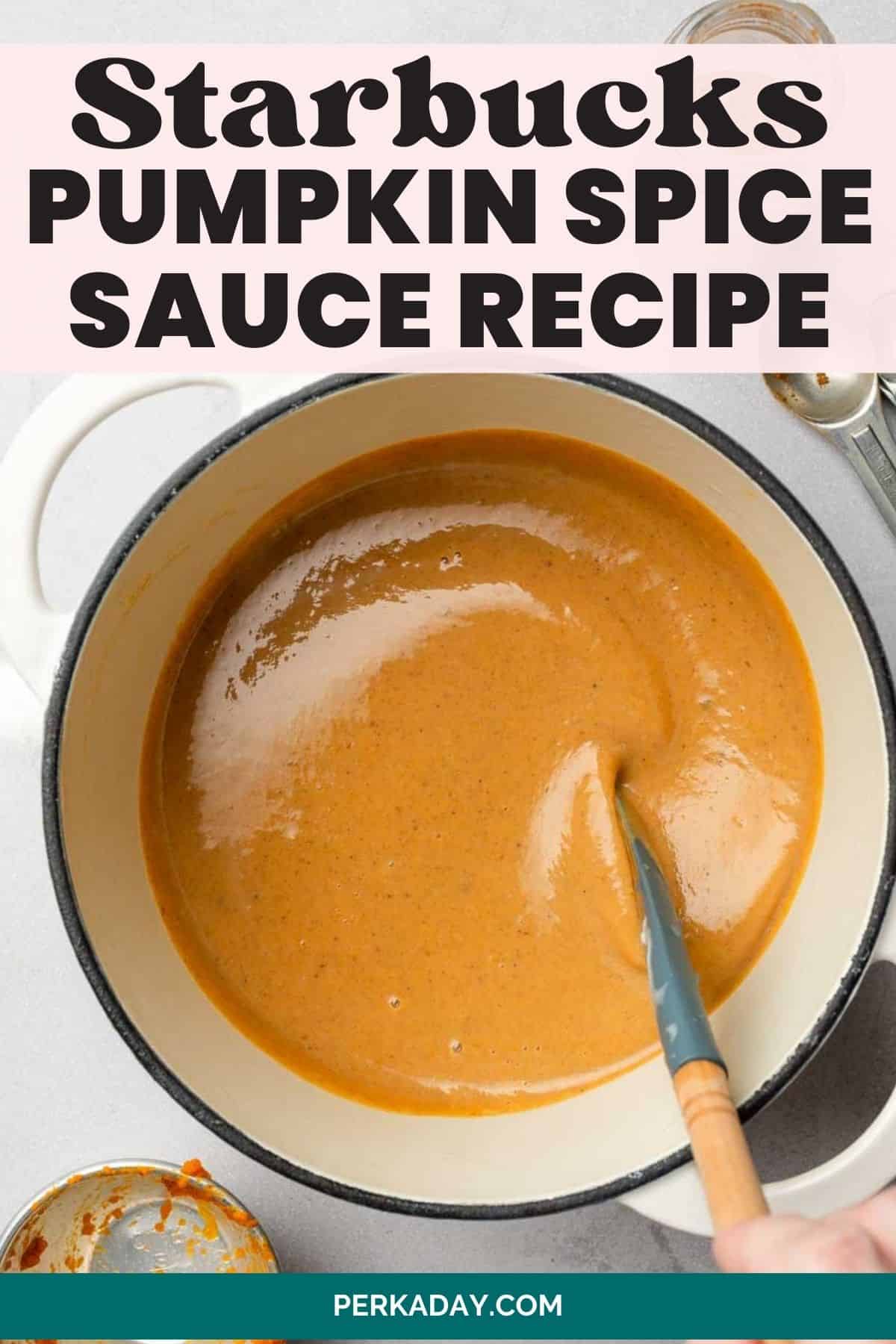 Best Pumpkin Spice Sauce Recipe! Just like Starbucks!