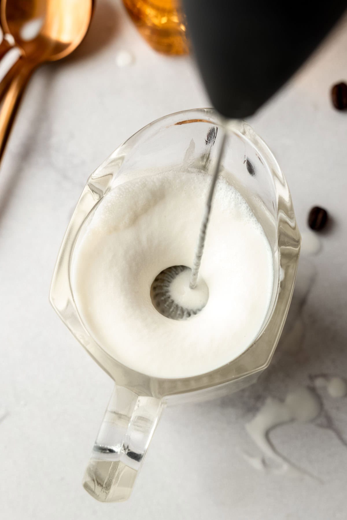 How to Make Vanilla Sweet Cream Cold Foam (Starbucks Copycat)