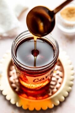 Homemade Caramel Coffee Syrup Recipe: Two Ingredients!